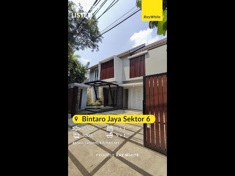 HOME TOUR - RUMAH MEWAH DI BINTARO JAYA SEKTOR 6 | Ray White Emerald Avenue Bintaro
