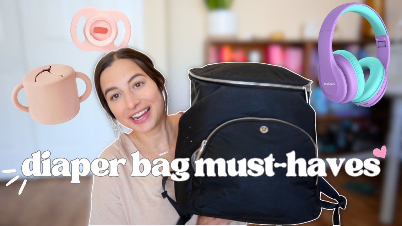 WHATS IN MY DIAPER BAG FOR A NEWBORN *2 under 2* essentials only