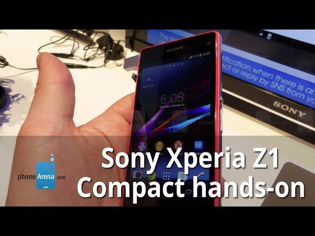 Sony Xperia Z1 Compact hands-on - PhoneArena