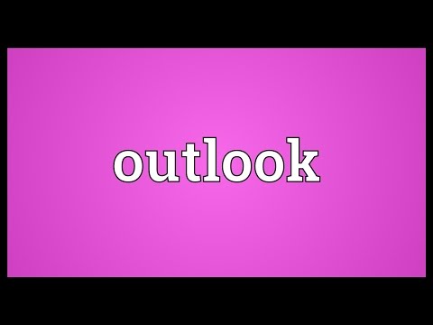 Outlook Meaning