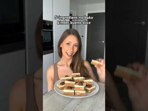 Do you like Kinder Bueno? #recipe #easyrecipe #ASMR