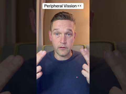 Peripheral Vision 👀 #trivia #eyes