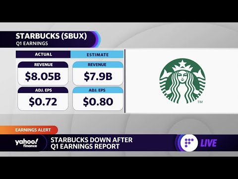Starbucks misses on Q1 earnings, cites rising commodity costs as a concern