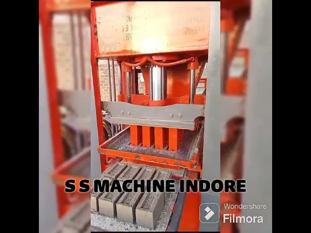 Fly Ash Bricks Making Machine And Paver Block Machine - Semi Automatic ...