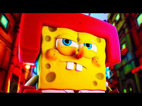 SPONGEBOB SQUAREPANTS: THE COSMIC SHAKE All Cutscenes (Full Game Movie)