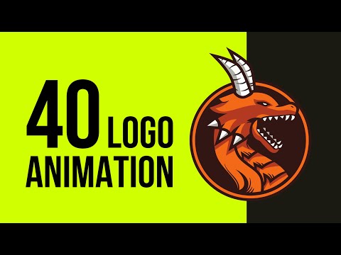 40 Logo Animations 🤗 | 40 best logo GIFs | 40 Logo intro 💤