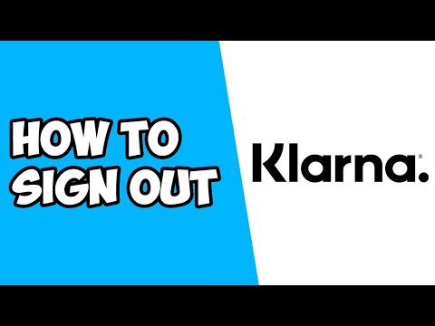How To Sign Out Of Klarna