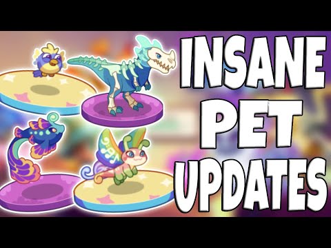 Prodigy Math Game | *INSANE* NEW Pet Updates!!! New Astral and Shadow Pets!