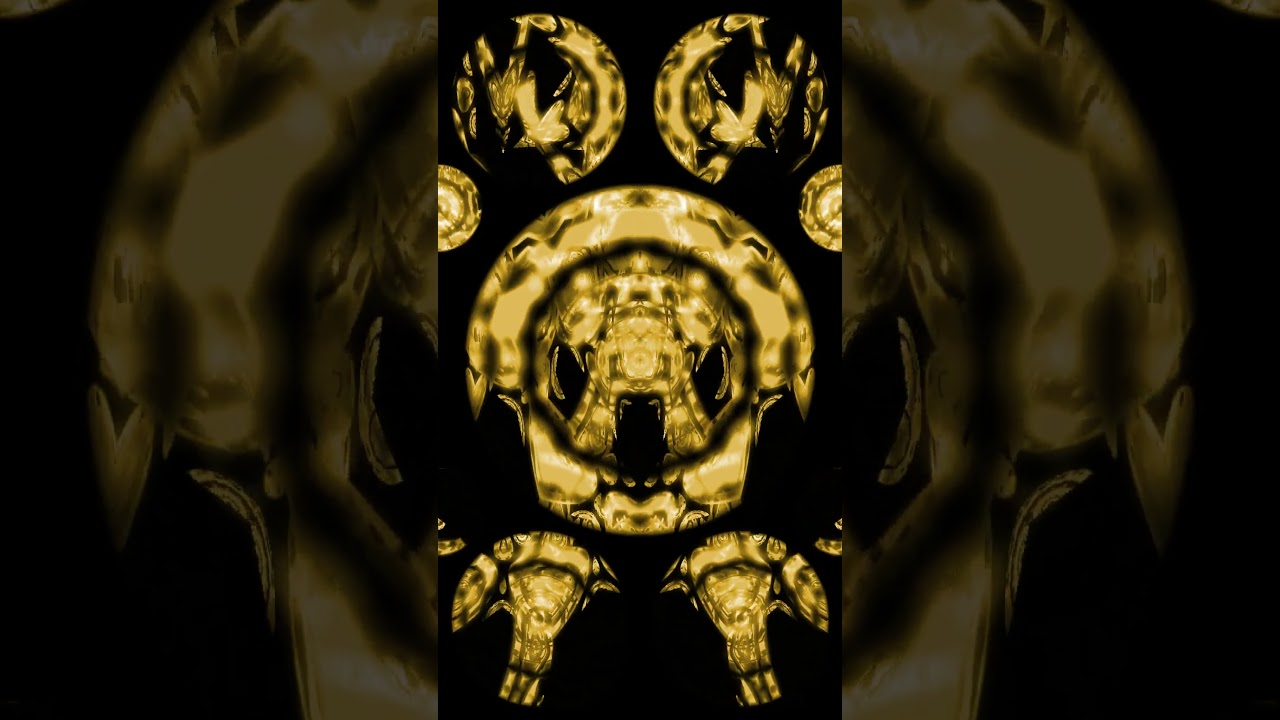 Egyptian Gold Gradient Background Animation