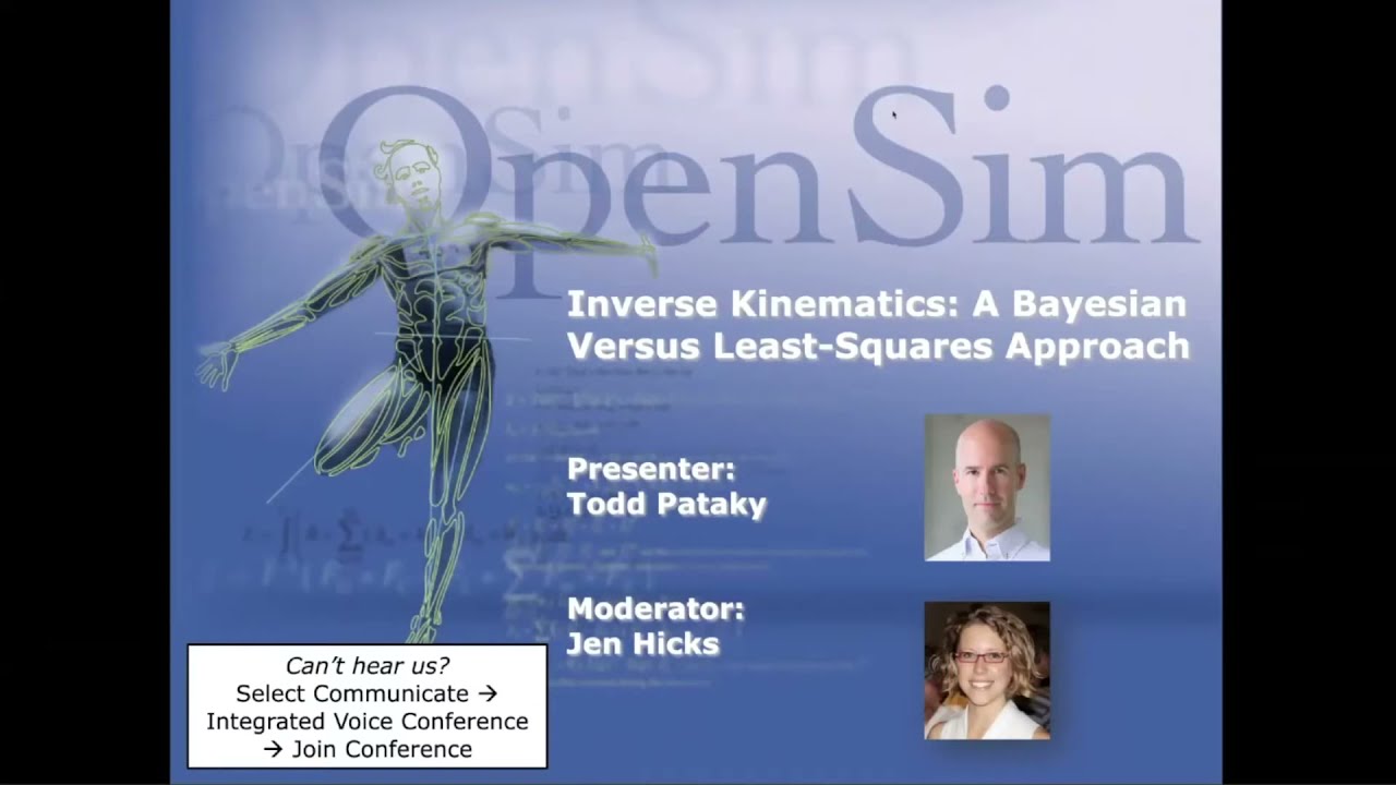 SEE DESCRIPTION for Errata & Update to OpenSim Webinar - Inverse Kinematics: A Bayesian Versus...