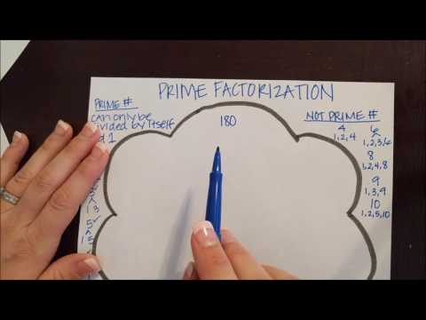 Prime Factorization And Exponents