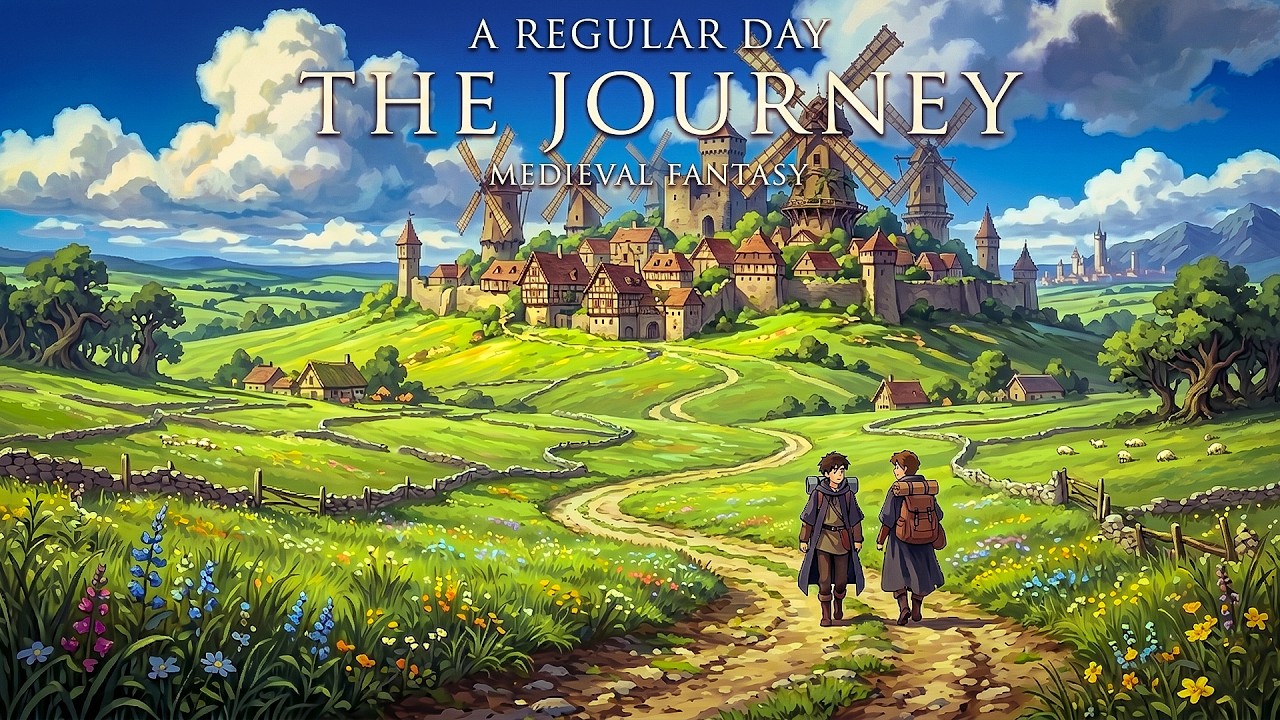 Medieval Fantasy Music for Deep Focus and Inner Calm | A Regular Day On The Journey