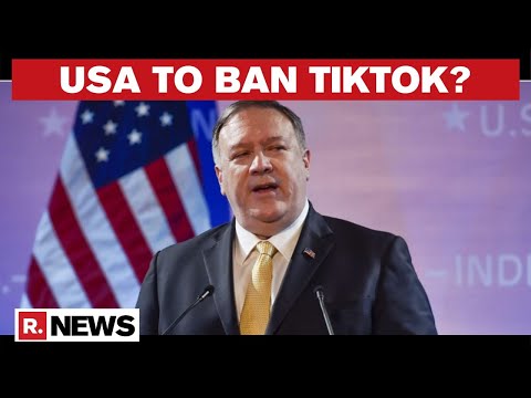 US Hints At Banning Chinese Apps: "Looking Into Tiktok In Context Of National Security Threat"