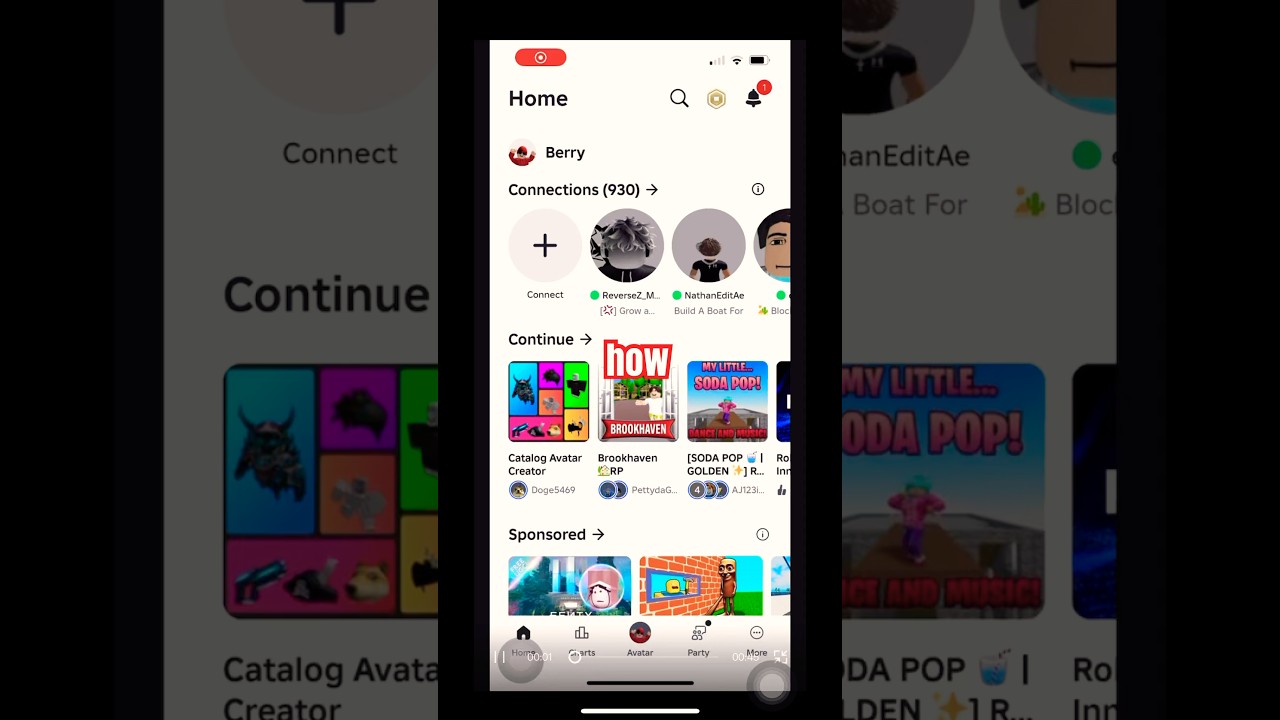 How to get the(fake) verified badge ☑️ #roblox #shorts ￼