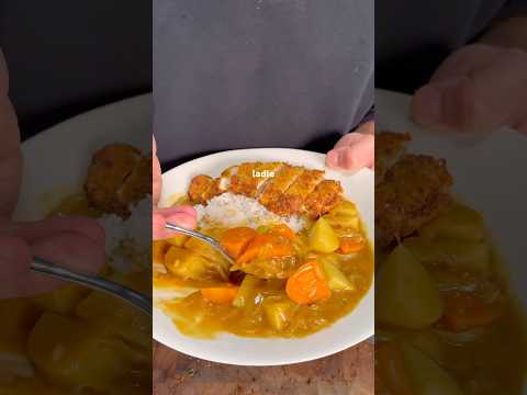 Easy Katsu Curry (Japanese Curry with Chicken Cutlet)