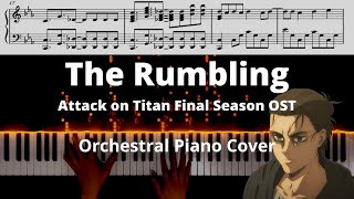 Attack on Titan OST - The Rumbling by JHoony Piano Lembar Musik
