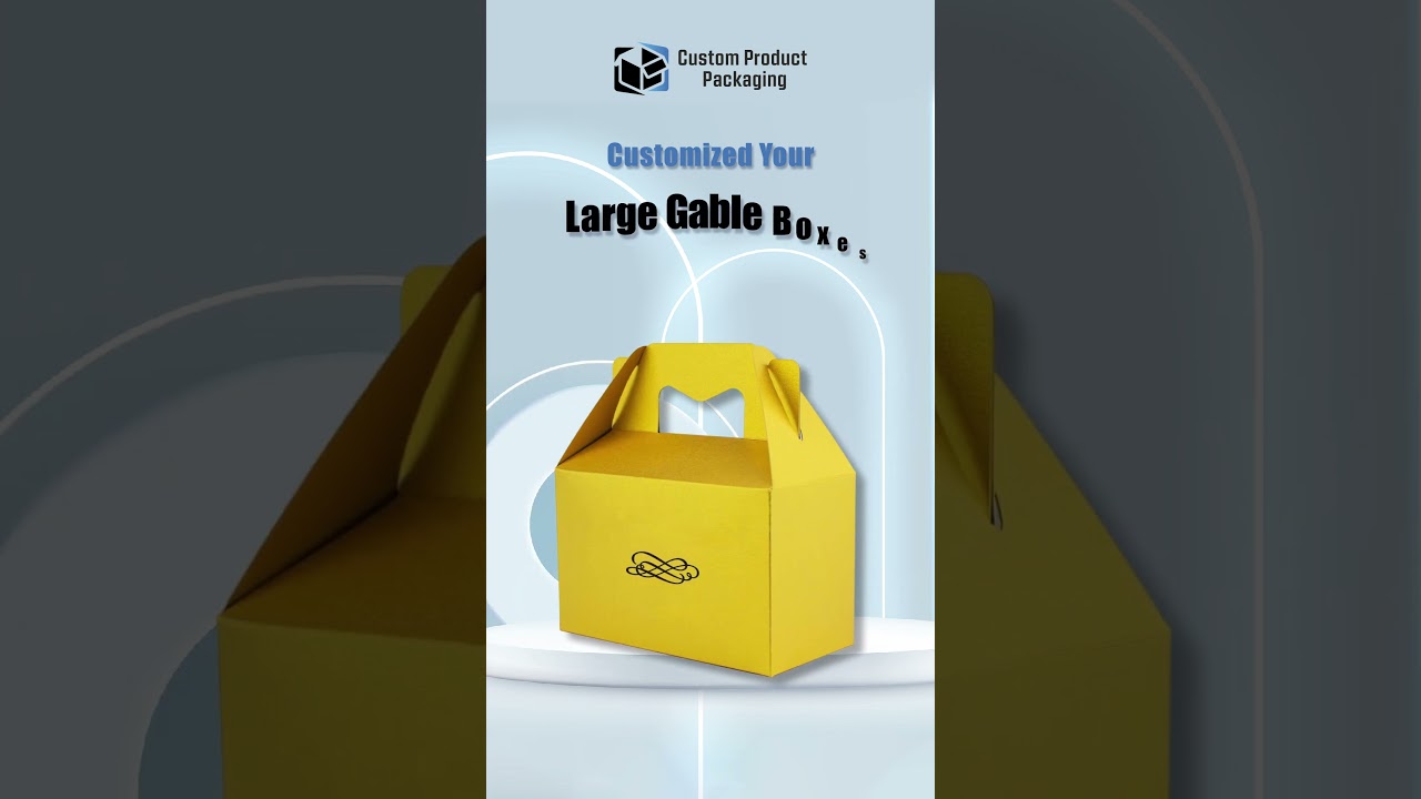Custom Gable Boxes | Order Your Design Now | #cpp2025 | #cppboxes