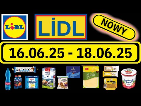 Aktualna Gazetka LIDL | Mega rabaty! | 16.06.2025 - 18.06.2025!