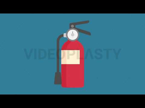 Fire Extinguisher Icon Animation [MOV & GIF]