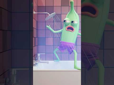 Me in the Shower be like🤣 #meme #funny #animation #shower