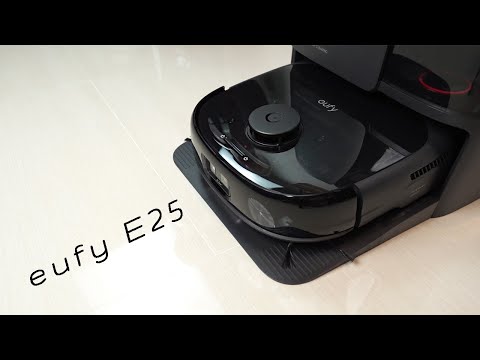 The World's First HydroJet™ Robot Vacuum with 20,000 Pa Turbo Suction - eufy E25