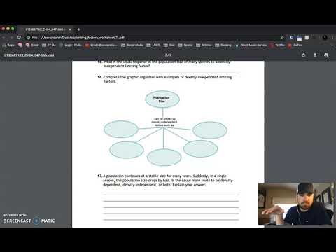Limiting Factors Examples