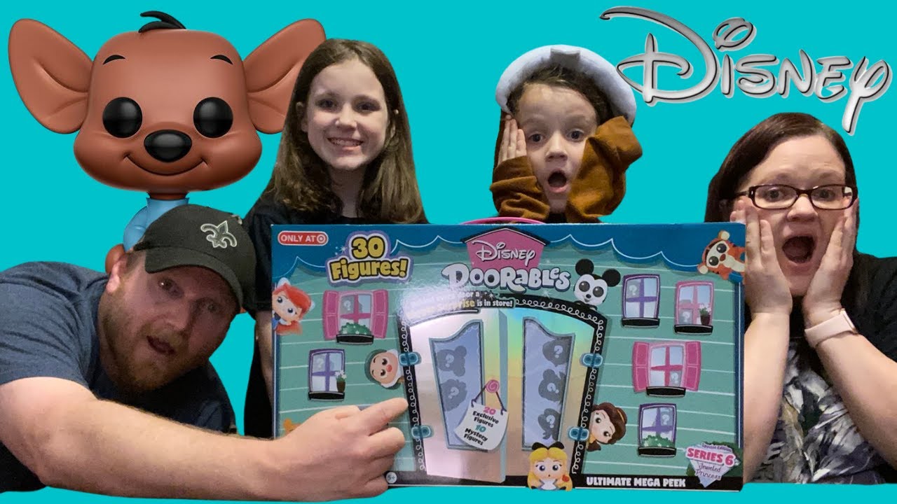 Disney Doorables 30 Figures Unboxing!!!
