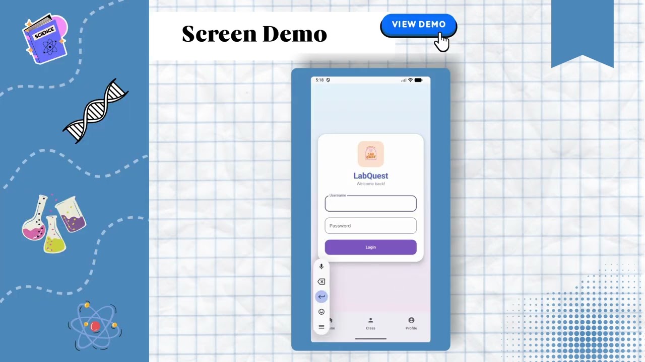 TTTM2213 MOBILE PROGRAMMING APPLICATION PROJECT 1 - SDG 4 LABQUEST  