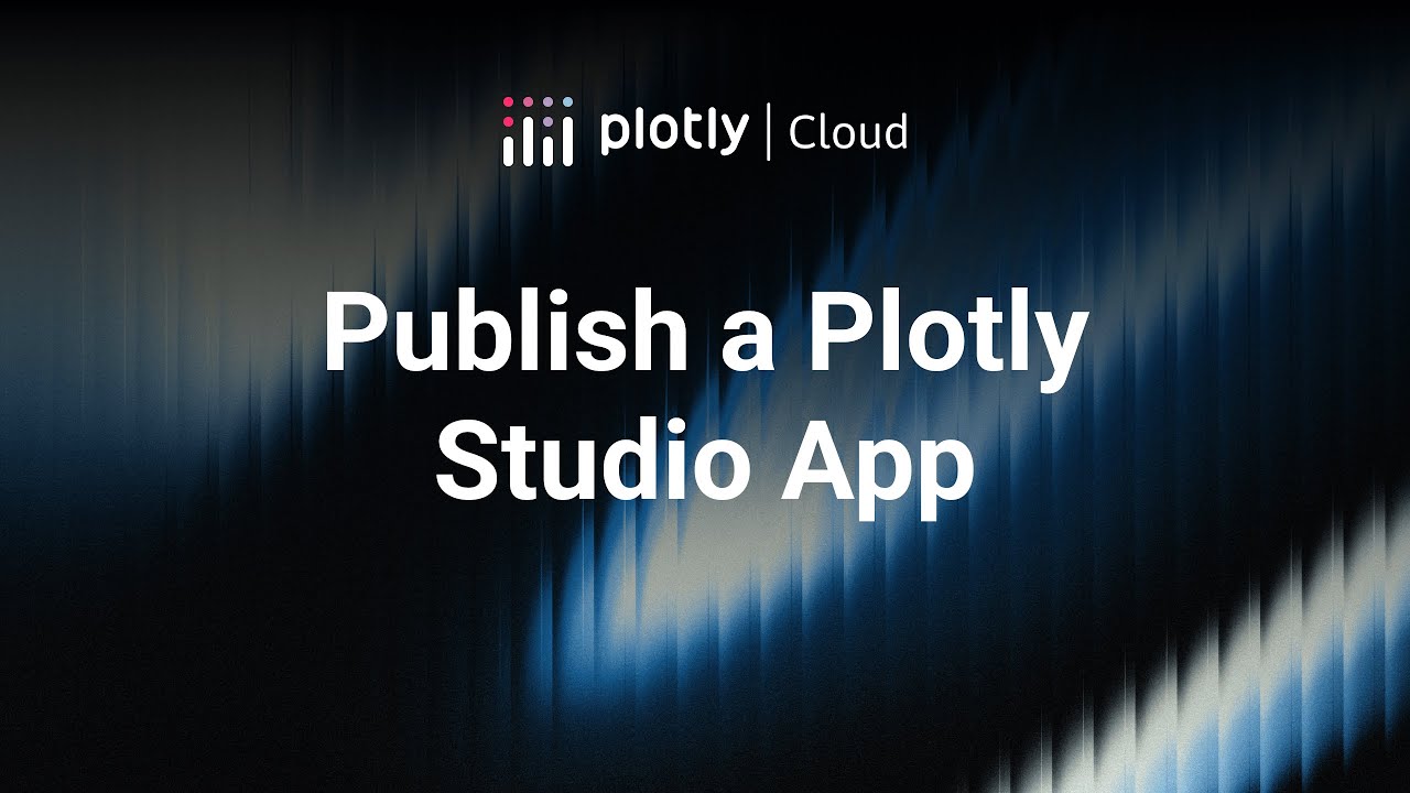 How to Publish a Plotly Studio app to the Web