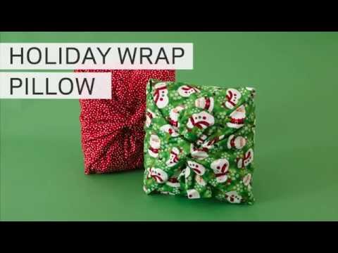 Christmas Pillow Wrap