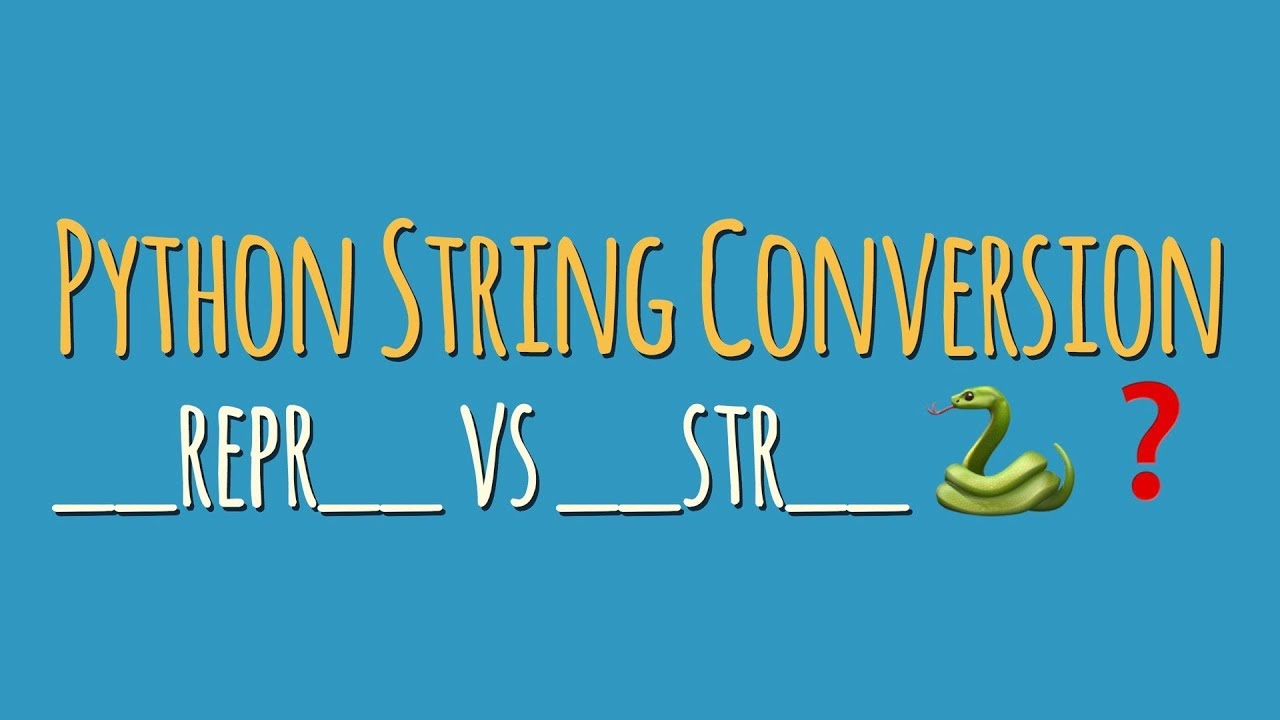 String Conversion in Python: When to Use __repr__ vs __str__