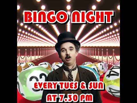 Bingo at Chaplin's Bar and Restaurant in Caleta de Fuste, Fuerteventura #fuerteventura