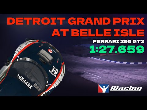 iRacing | Ferrari 296 GT3 - Detroit Grand Prix - IMSA - 2025 S2 Week 11 | Hotlap