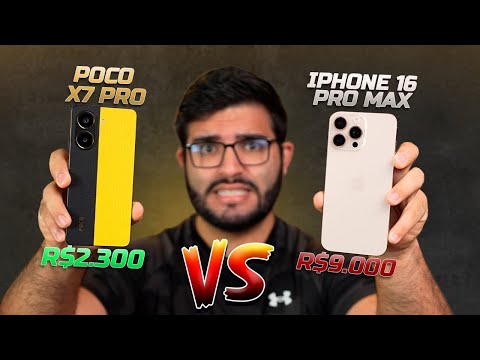WOW! Poco X7 Pro vs iPhone 16 Pro Max! DOES IT MAKE SENSE TO COMPARE IN 2025? (*iPhone 4x more ex...