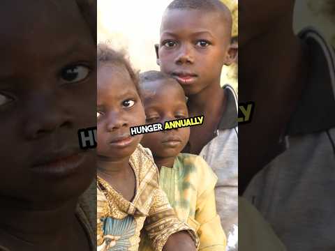 how many people die from hunger every year? #hungry #education #facts