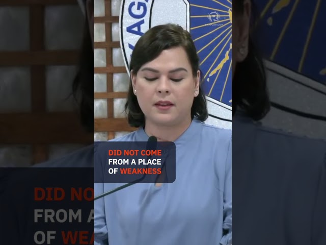 Vp Sara Duterte Resigns As Deped Secretary