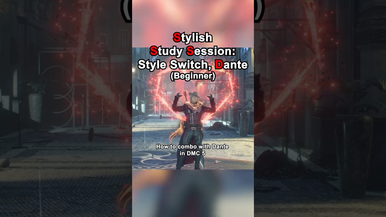SSS on How to combo with Dante, Beginners edition #DMC #dmc5 #dmc4 #dmc3 #dmcgameplay #Dante