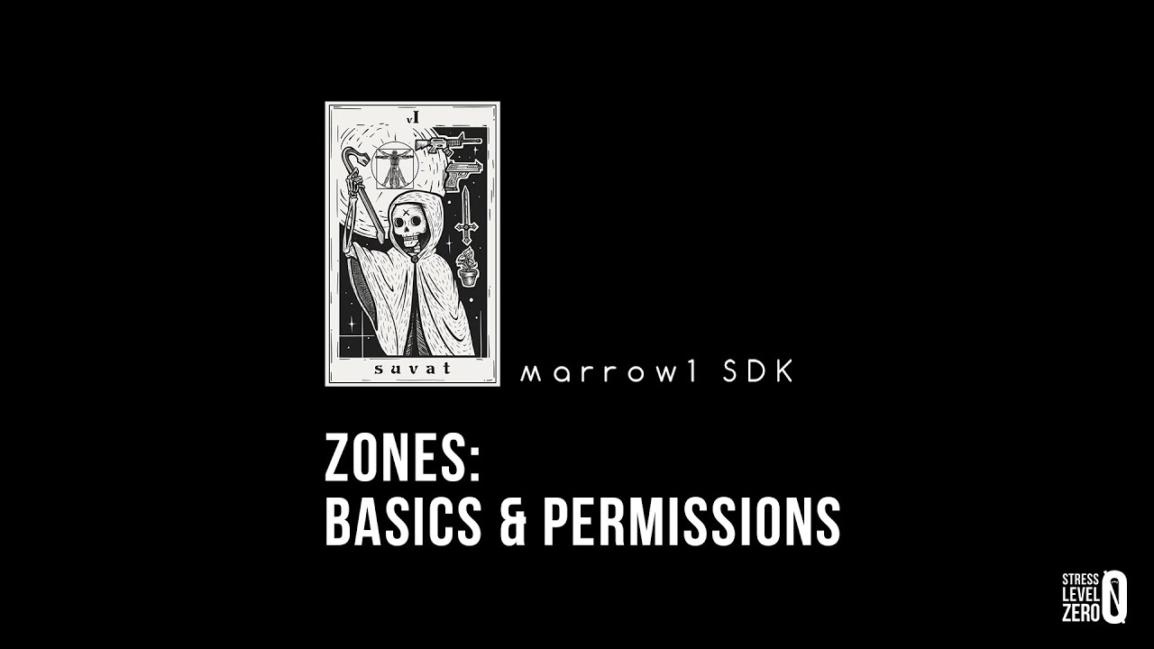 Marrow SDK Zone Basics & Permissions