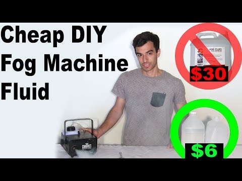 DIY Fog Machine Fluid (Homemade)