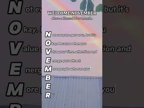 Meaning of November