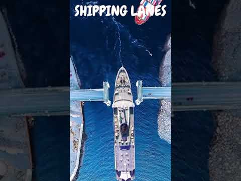 Shipping Lanes Amazing the ship #shorts