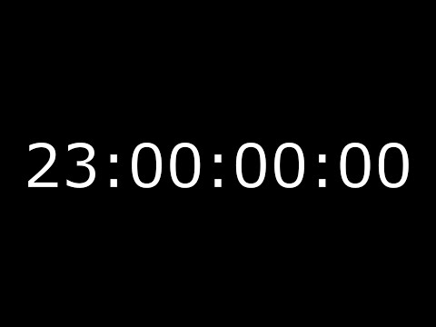 24 Hour Timer Count Up 42 Fps