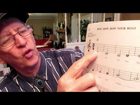 Row Row Row Your Boat. Beginner ukulele song number two!