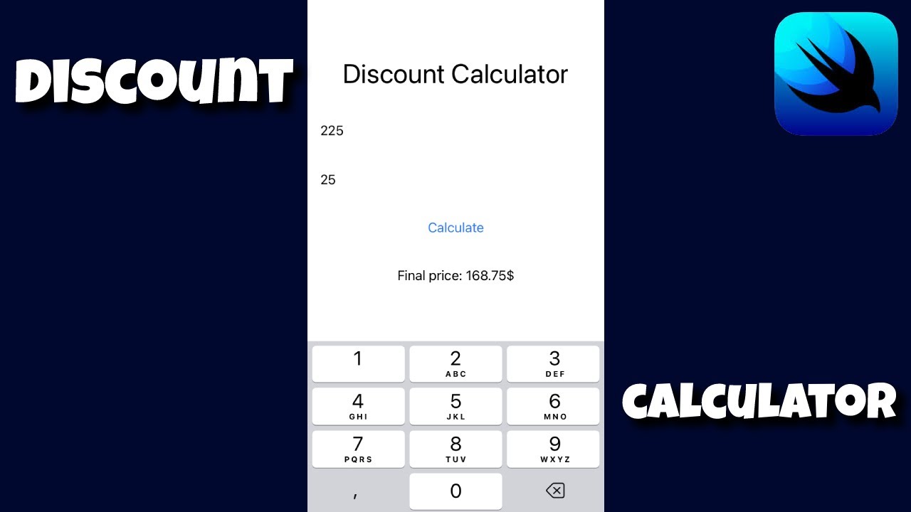 Discount Calculator on SwiftUI