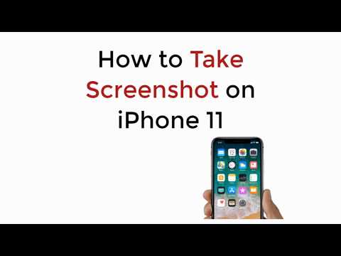 iPhone 11 : How to Take Screenshot on iPhone 11 / 11 Pro / 11 Pro Max