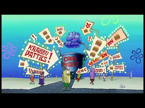 The SpongeBob SquarePants Movie (2004) All Hail Plankton scene