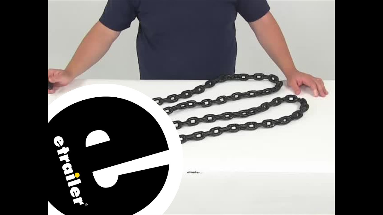 etrailer | Detailed Breakdown of the Curt Safety Chains with Latching Hooks