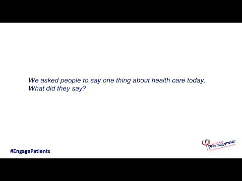 We are all patients #EngagePatients