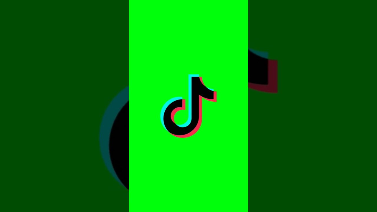 Tiktok Logo Green Screen Animation #tiktok #logo #green #screen #greenscreen #animation #chromakey