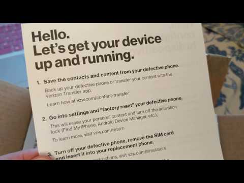 UBOXING My Warranty Replacement GOOGLE PIXEL | Verizon Wireless